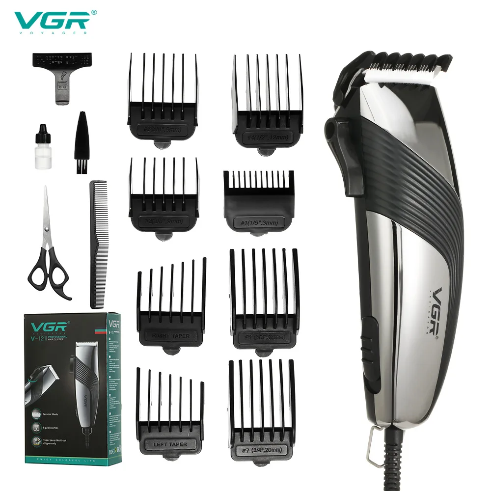 Professional VGR Hair Cutting Machine Trimmer V-121 #Best Price - ido.lk