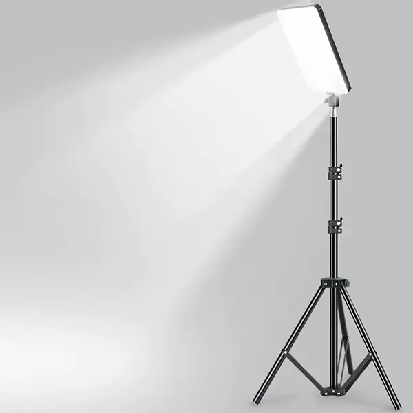 19 Inch LED Video Fill Light Panel with Stand - ido.lk