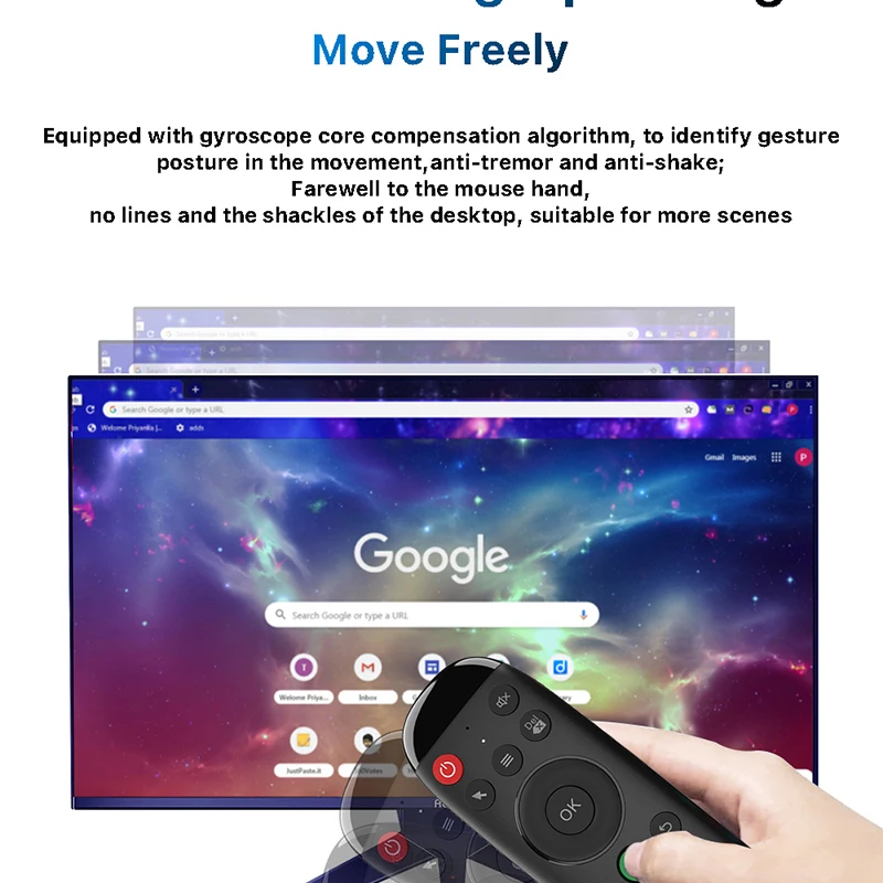 M6 Air Mouse Wireless Keyboard Remote Control - ido.lk