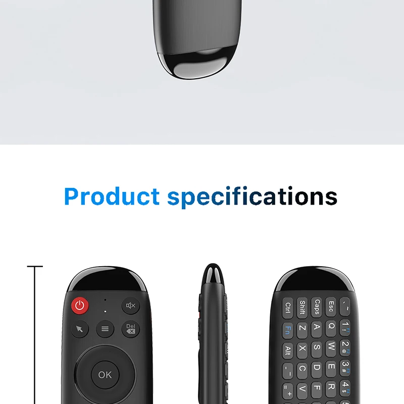 M6 Air Mouse Wireless Keyboard Remote Control - ido.lk