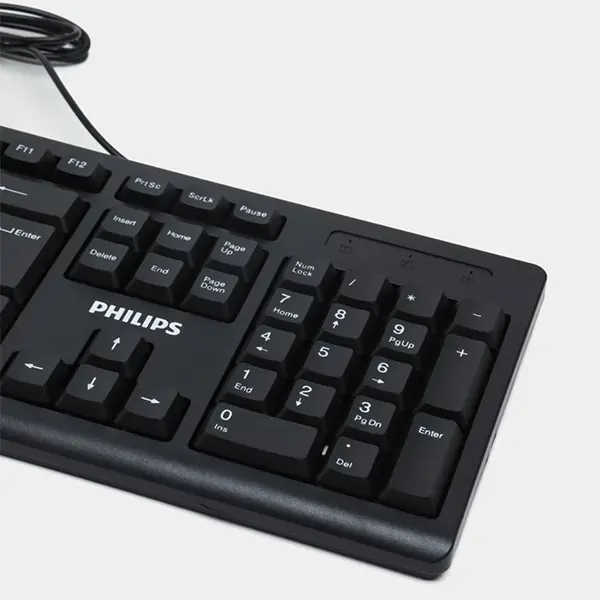 Philips C334 Wired Keyboard and Mouse Combo - ido.lk