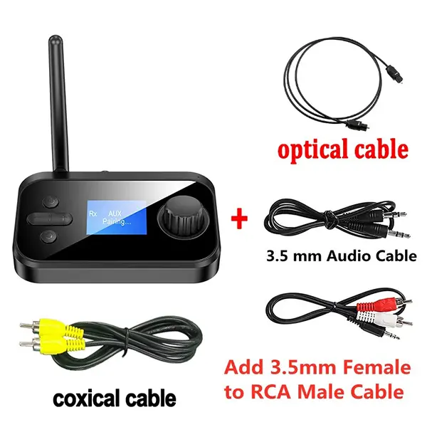 Bluetooth 5.1 Audio Transmitter Receiver 6 in 1 Wireless - ido.lk