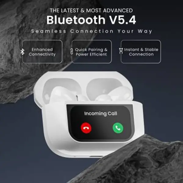 Z50 Pro Ear Buds Touch Screen Control with Noise Cancellation - ido.lk