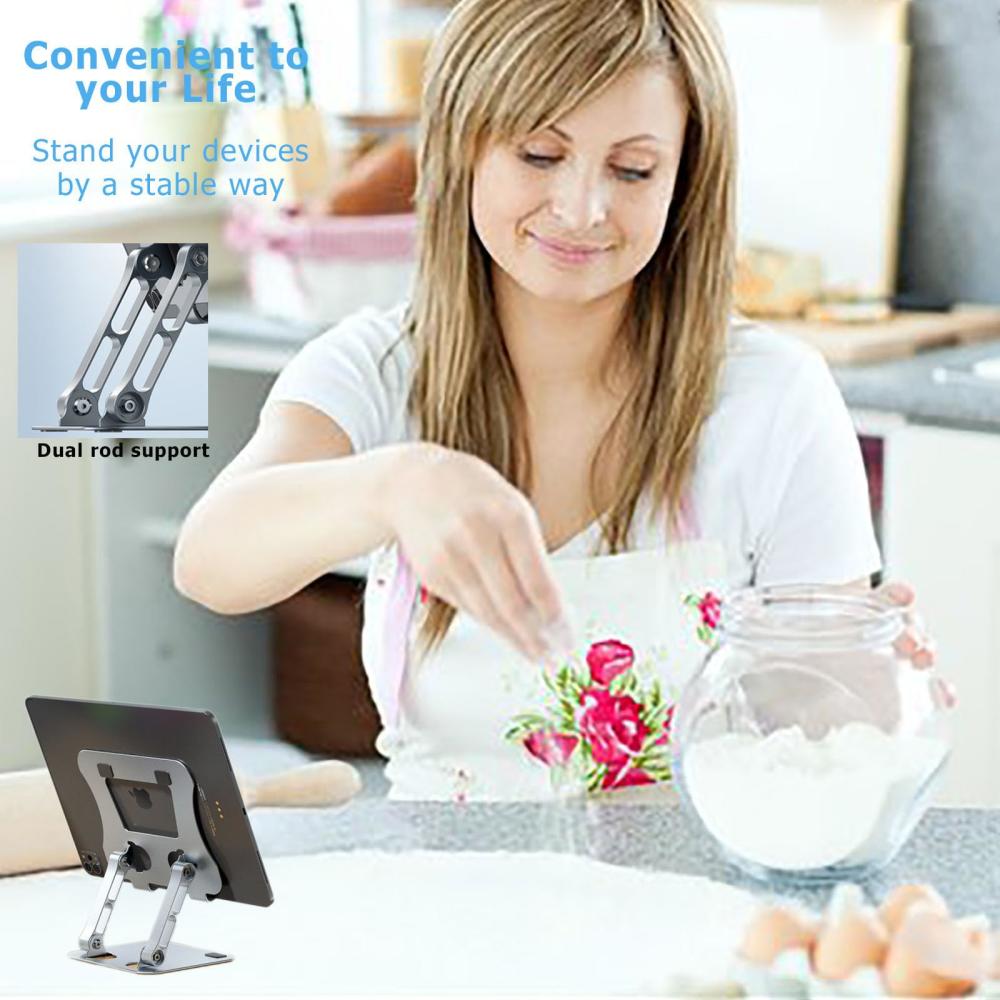 Tablet Laptop Adjustable Aluminum Alloy Stand - ido.lk