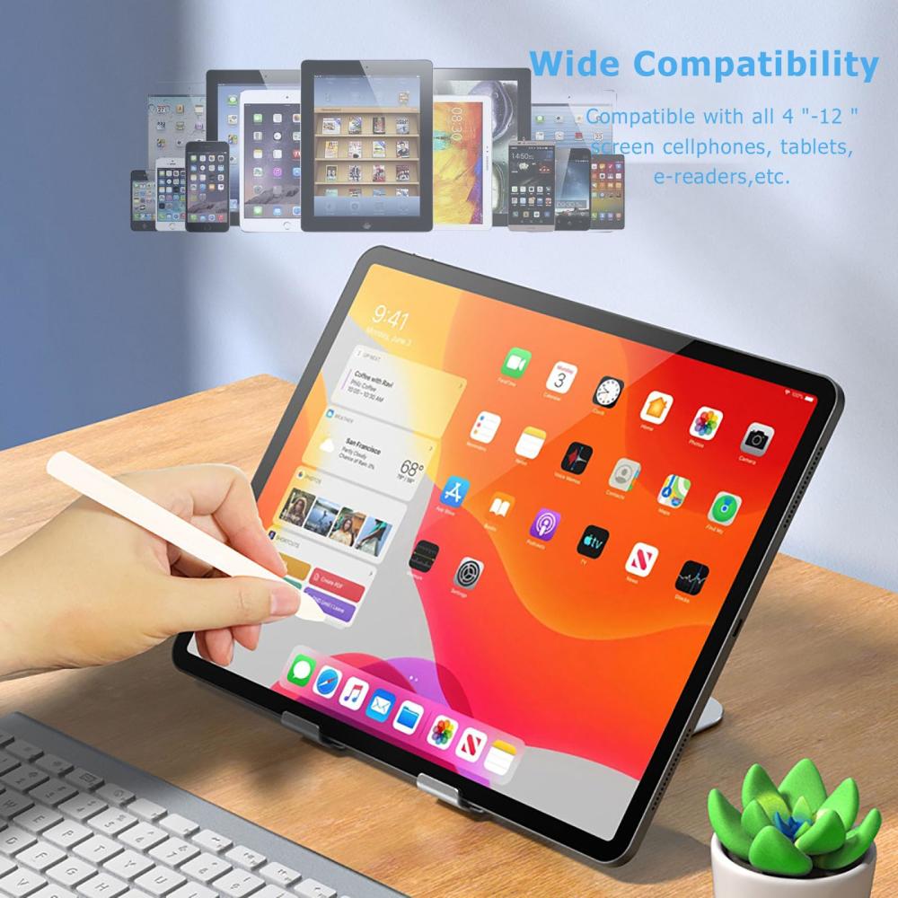 Tablet Laptop Adjustable Aluminum Alloy Stand - ido.lk