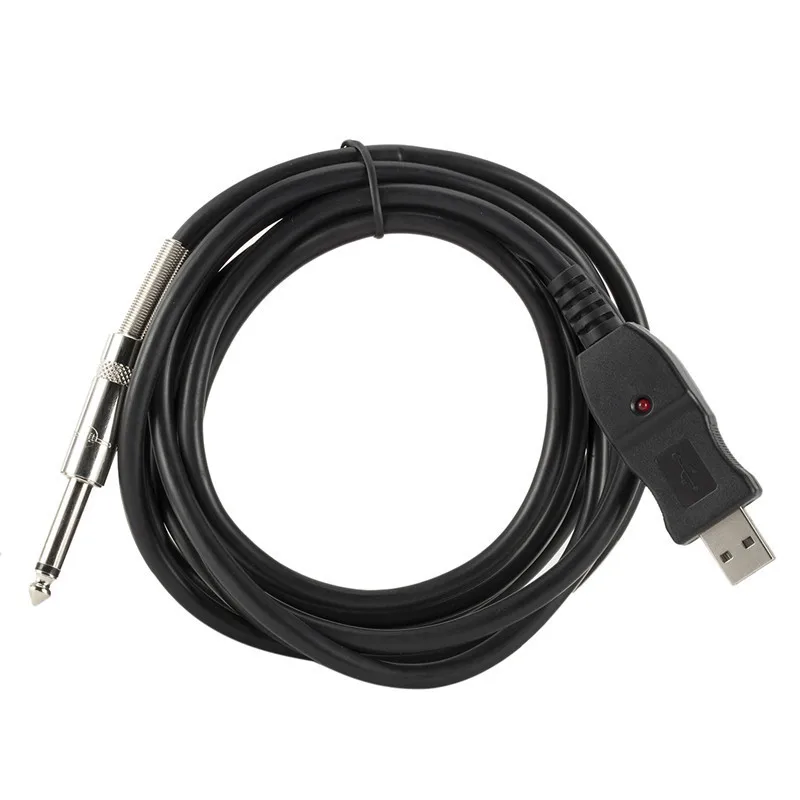 USB To 6.5mm Jack Audio Adapter Converter USB Guitar Cable - ido.lk