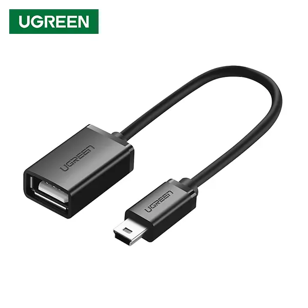 UGREEN Mini USB Male to USB Female OTG Cable 10383 - ido.lk