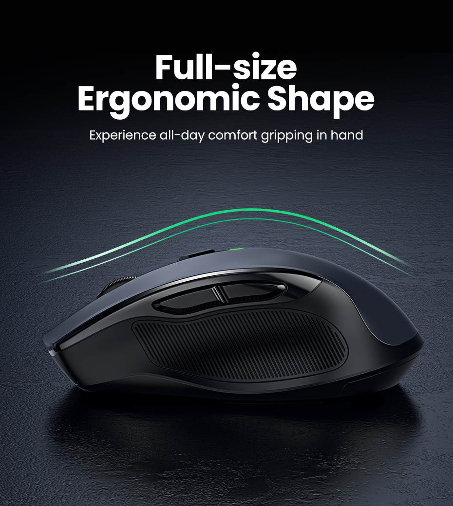 Ugreen Ergonomic Wireless Mouse 90545 MU006 - ido.lk