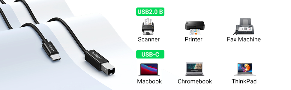UGREEN USB C to Printer Cable 1M 80811 Best Price in Sri Lanka - ido.lk
