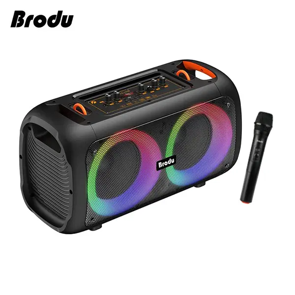 Brodu BTS-1709 Bluetooth Karaoke Speaker | Party Speaker - ido.lk