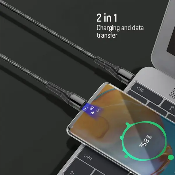 LDNIO LC102 65W USB-C to USB-C cable | Fast Charging - ido.lk