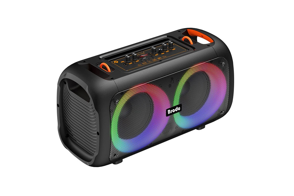 Brodu BTS-1709 Bluetooth Karaoke Speaker | Party Speaker - ido.lk