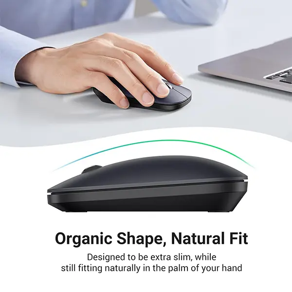 UGREEN Slim Silent Wireless Mouse 4000 DPI 90372 - ido.lk