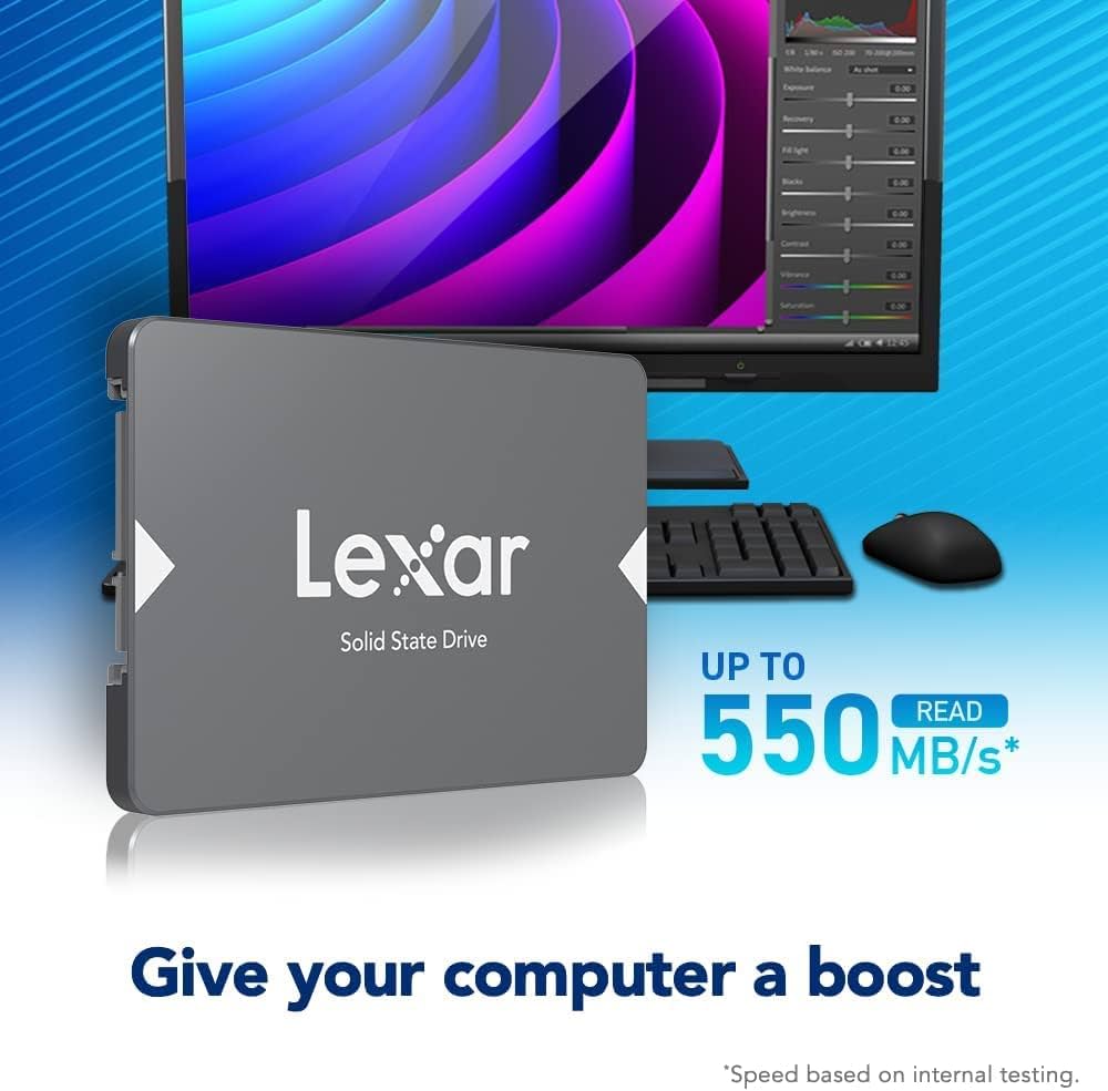 Lexar 512GB SSD NS100 2.5 Internal Hard Drive - ido.lk