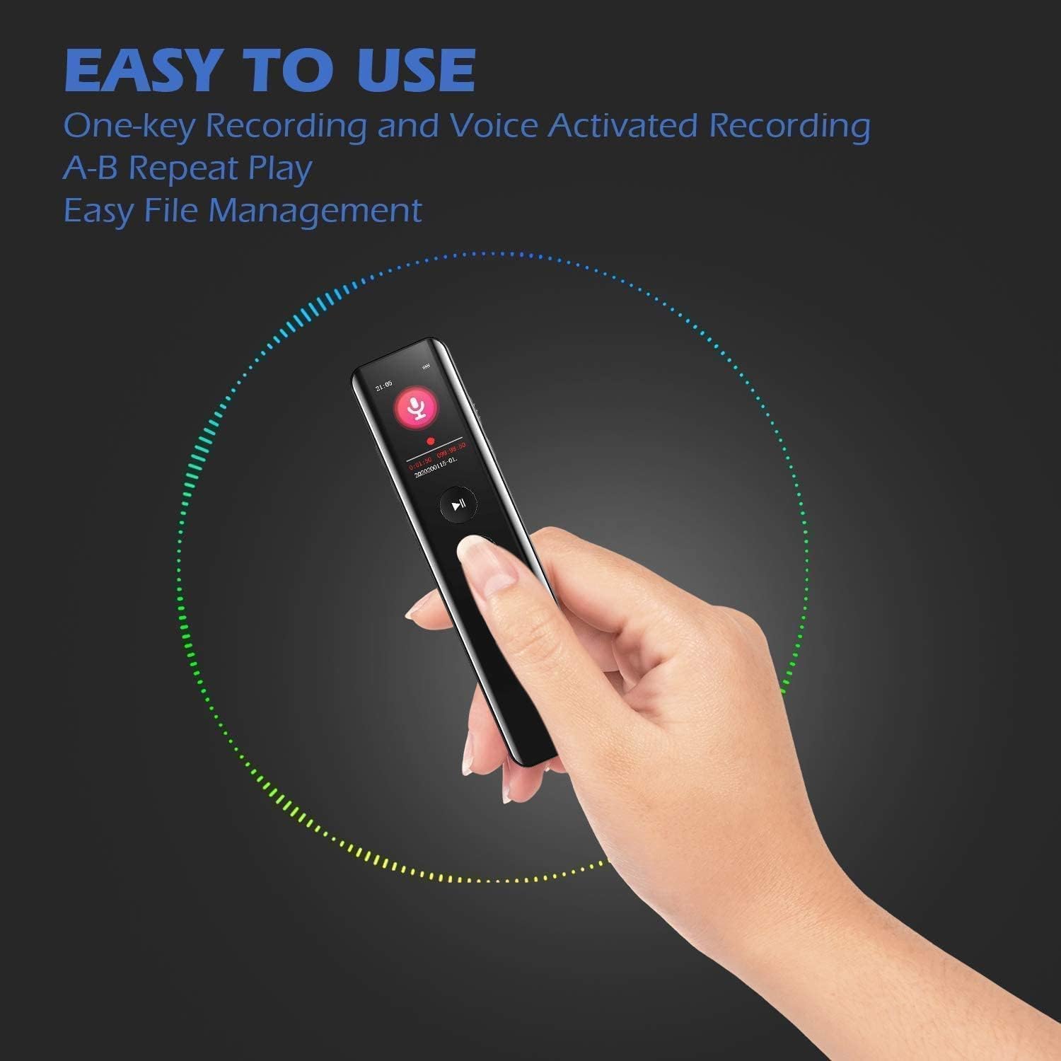 REMAX RP3 Voice Recorder 64GB Built-in Memory - ido.lk