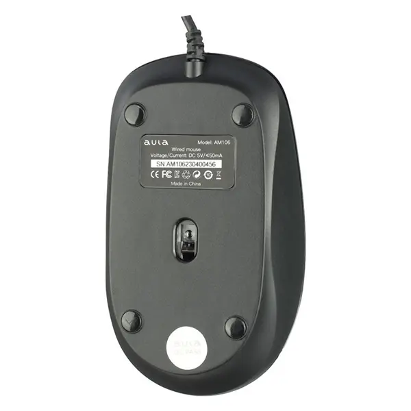 Aula AM106 USB Wired Optical Mouse - ido.lk