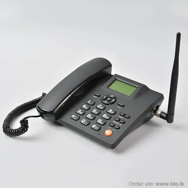 DLNA Dual SIM Land Phone ZT600S GSM Desk Phone - ido.lk