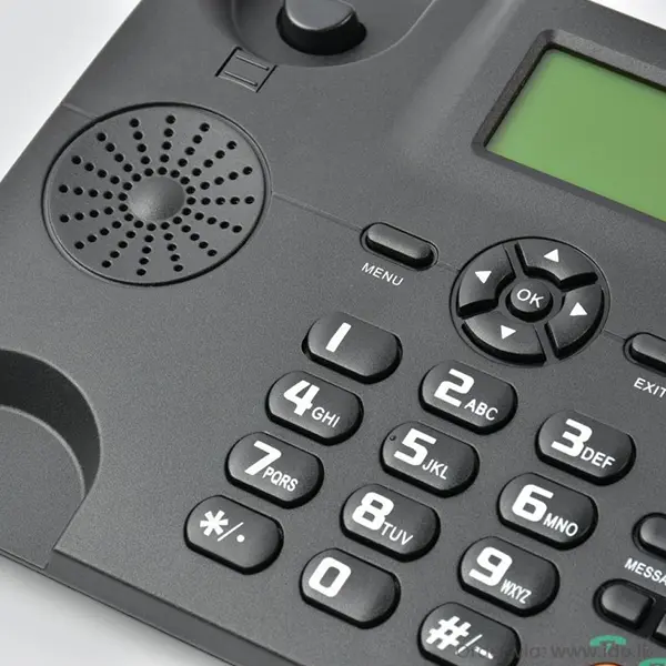 DLNA Dual SIM Land Phone ZT600S GSM Desk Phone - ido.lk