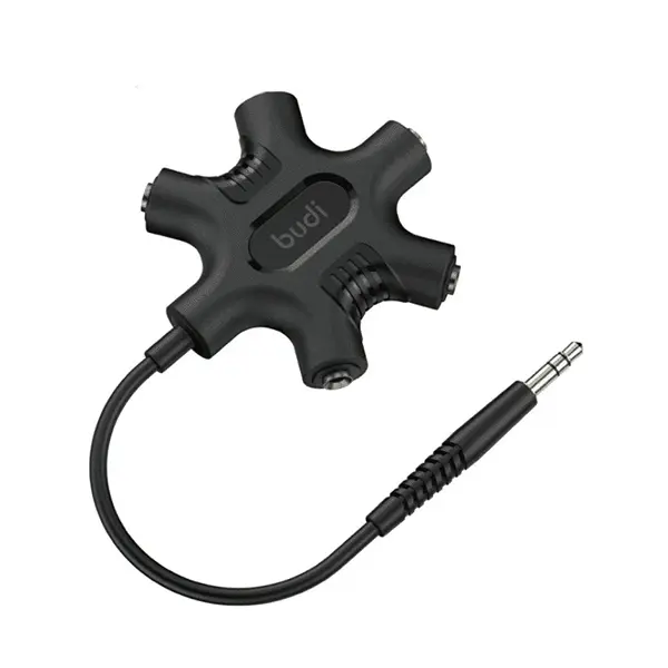 5 Port 3.5mm Aux Splitter - Music Sharing up to 5 Devices - ido.lk