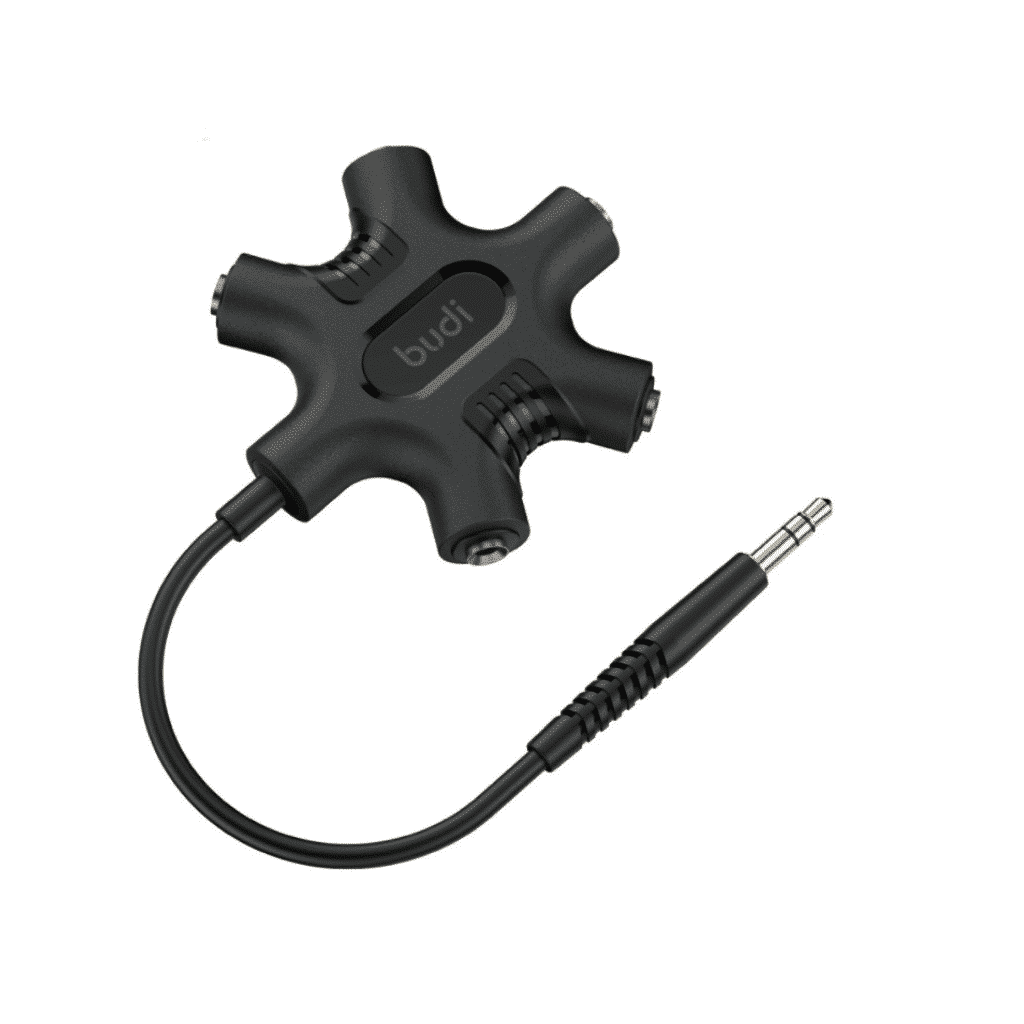5 Port 3.5mm Aux Splitter - Music Sharing up to 5 Devices - ido.lk