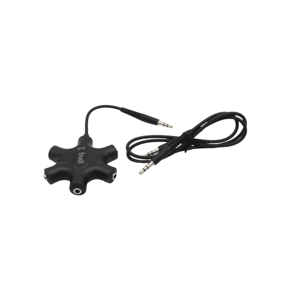 5 Port 3.5mm Aux Splitter - Music Sharing up to 5 Devices - ido.lk