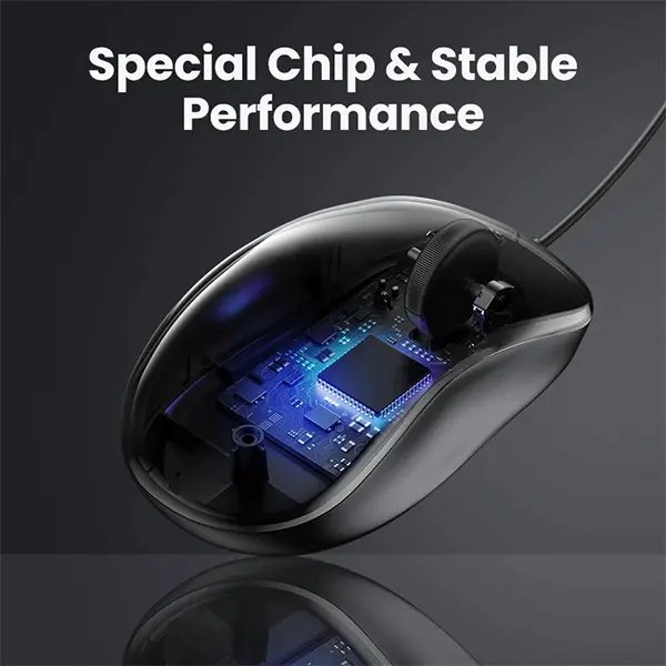 UGREEN USB Wired Mouse MU007 1200 DPI - ido.lk