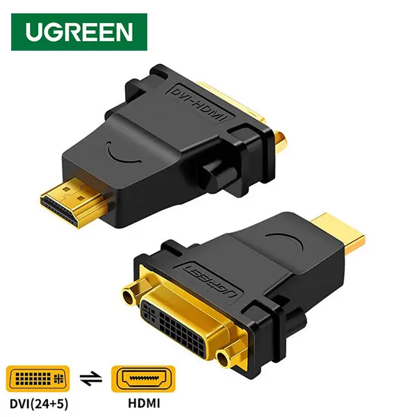 Ugreen HDMI Male to DVI Female Adapter 24+5 - ido.lk