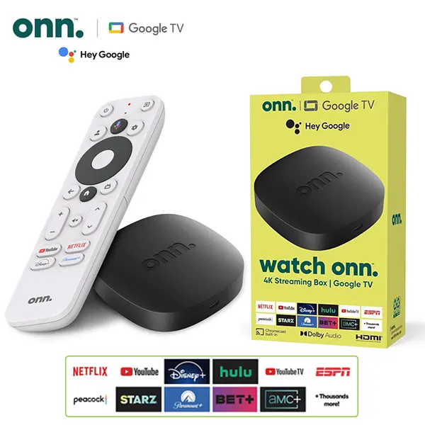 onn Android TV Box 4K UHD Streaming Device - ido.lk