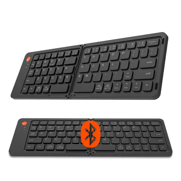 Meetion BTK001 Wireless Bluetooth Keyboard Foldable Design - ido.lk