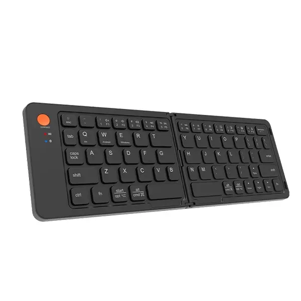 Meetion BTK001 Wireless Bluetooth Keyboard Foldable Design - ido.lk