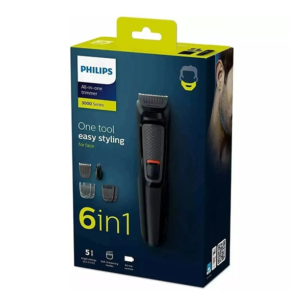 Philips 3000 Series 6 in1 Trimmer MG3710 Multi Grooming Kit - ido.lk