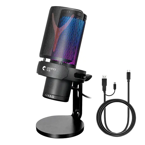USB Wired Condenser Recording Microphone YANMAI GM7 - ido.lk