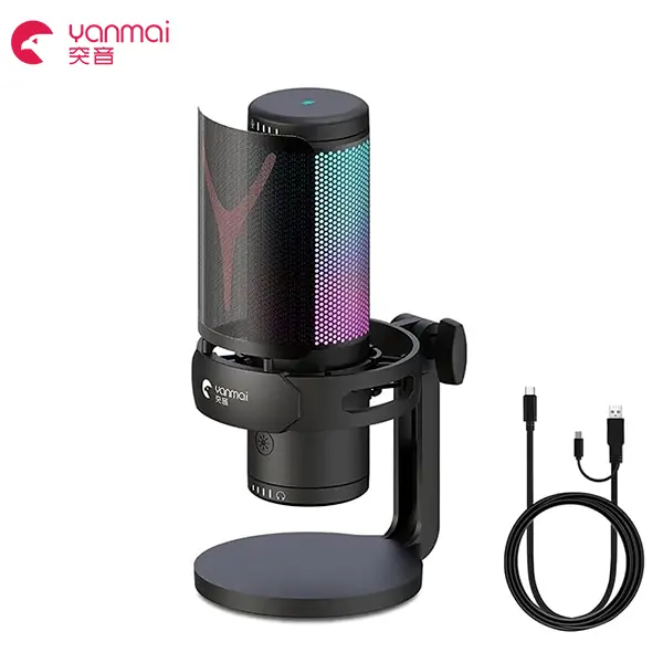 USB Wired Condenser Recording Microphone YANMAI GM7 - ido.lk