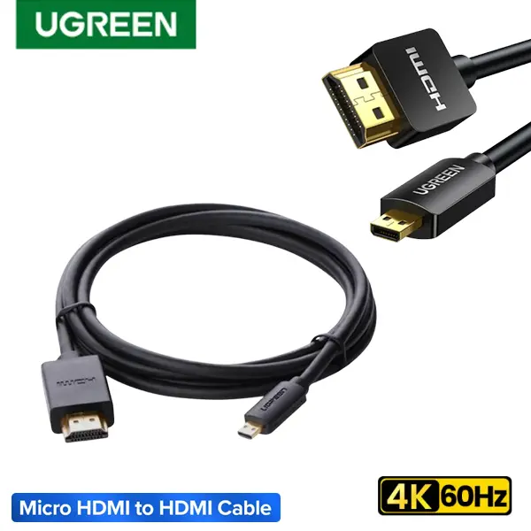 Ugreen Micro HDMI to HDMI Cable 3M 30104 - ido.lk