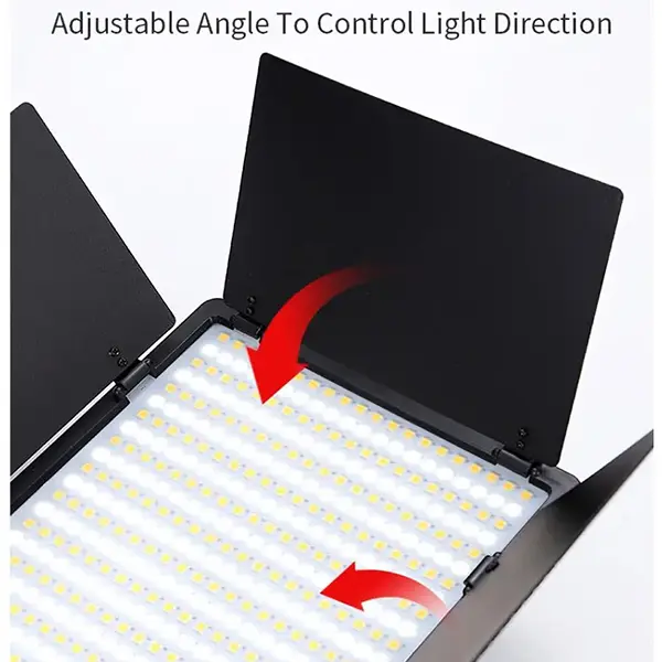 40W Portable LED Panel Photography Light LED-680 Pro - ido.lk