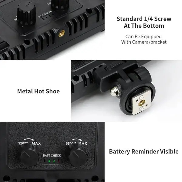 40W Portable LED Panel Photography Light LED-680 Pro - ido.lk