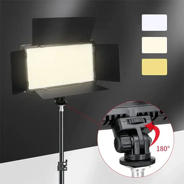 40W Portable LED Panel Photography Light LED-680 Pro - ido.lk