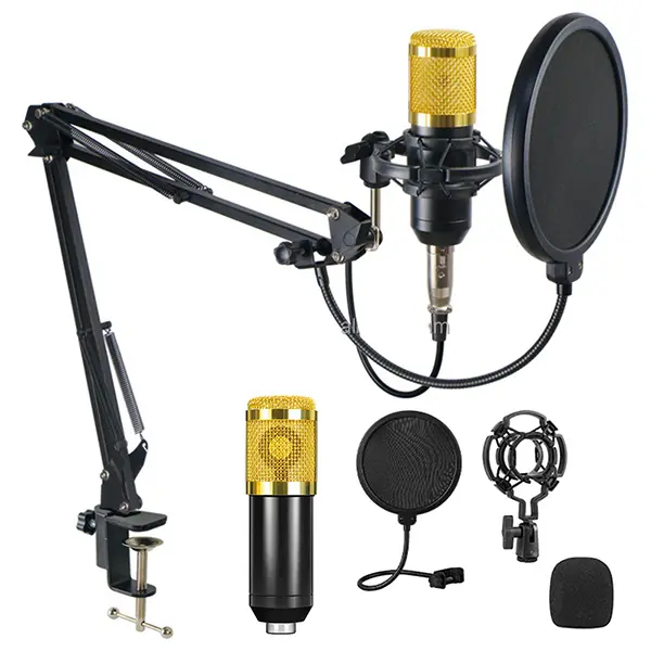 V9 Sound Card with Condenser Mic The Future of Audio Recording - ido.lk