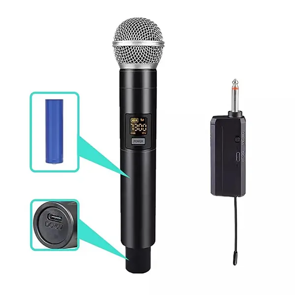 Wireless Rechargeable Handheld Microphone - ido.lk