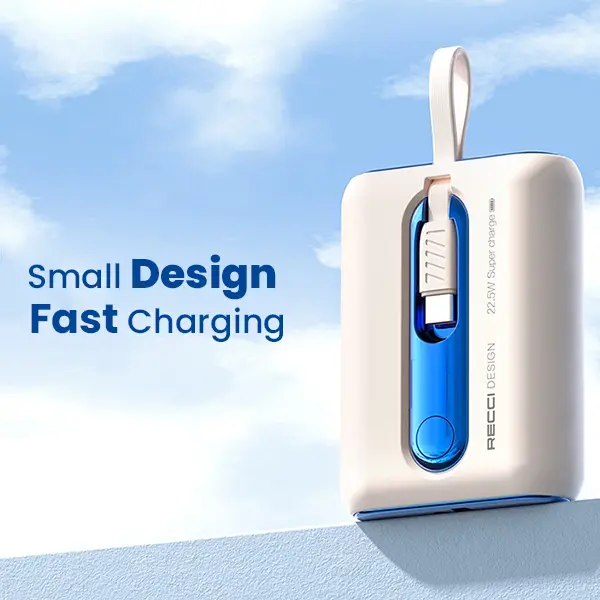 RECCI 9000mAh 22.5W Power Bank Delicacy Series RPB-P12C - ido.lk