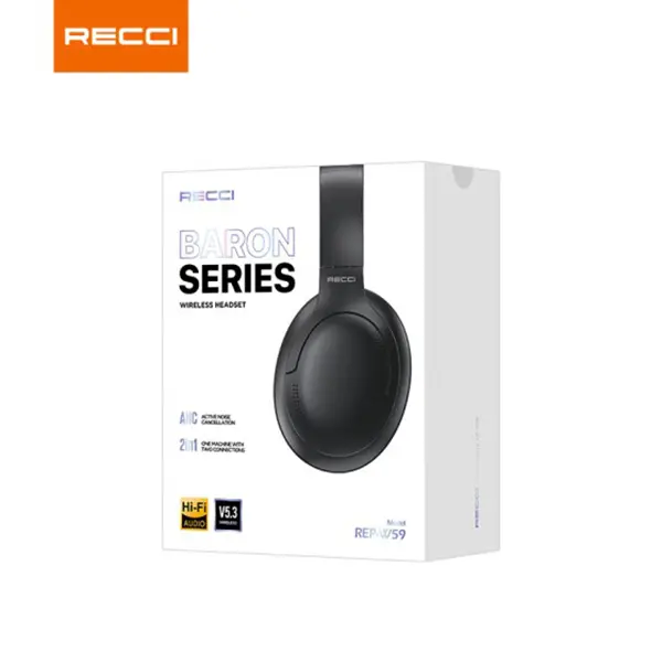 Recci REP-W59 ANC Wireless Headphone - ido.lk