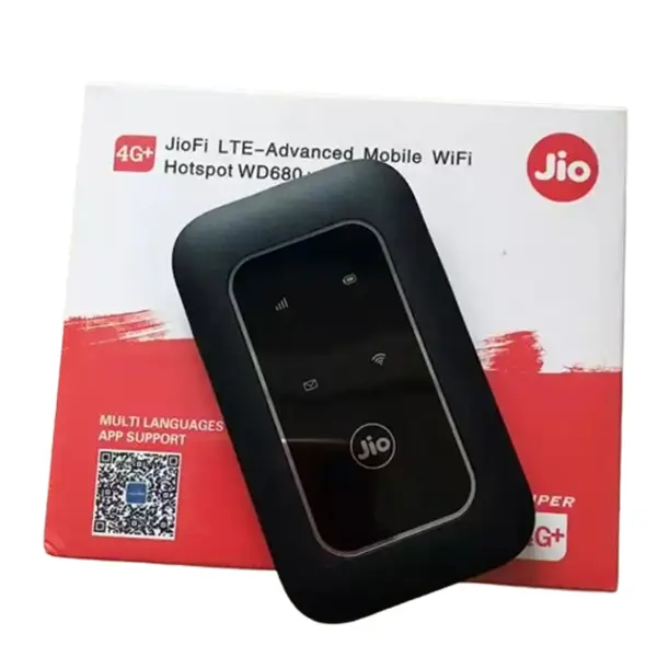JIO 4G+ LTE Mobile WiFi Hotspot Portable Router MF680s - ido.lk