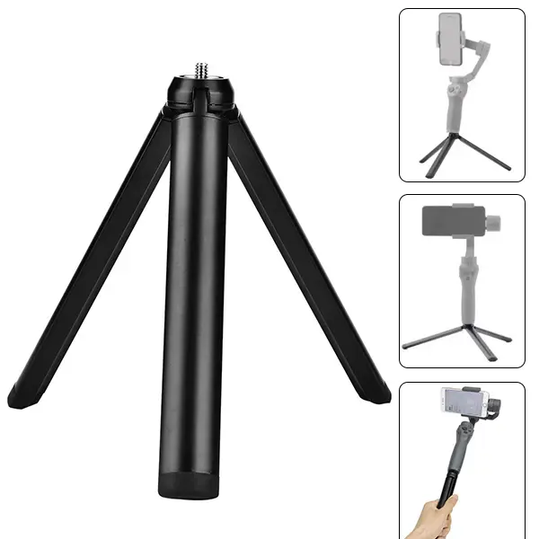 Mini Tripod Stand for Selfie Stick, Compact Desktop Tabletop Stand - ido.lk