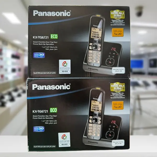 Panasonic KX-TG6721 DECT Cordless Phone - ido.lk