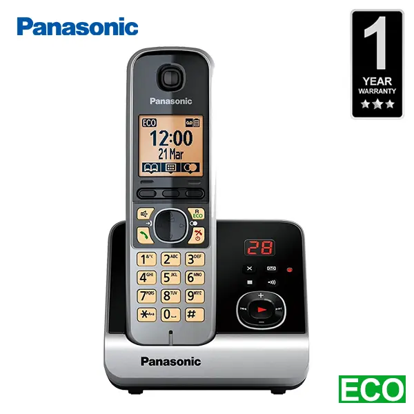 Panasonic KX-TG6721 DECT Cordless Phone - ido.lk