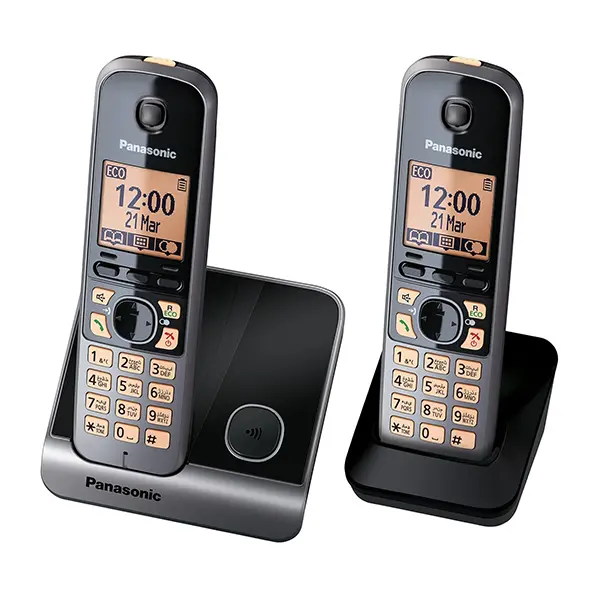 Panasonic KX TG6712 Dual Handset Cordless Phone - ido.lk