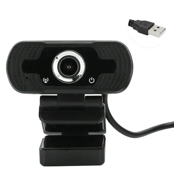 2MP USB Full HD Webcamera with Built-in Microphone - ido.lk
