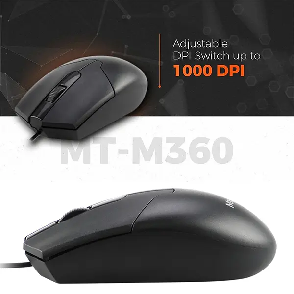 Meetion M360 USB Wired Mouse - ido.lk