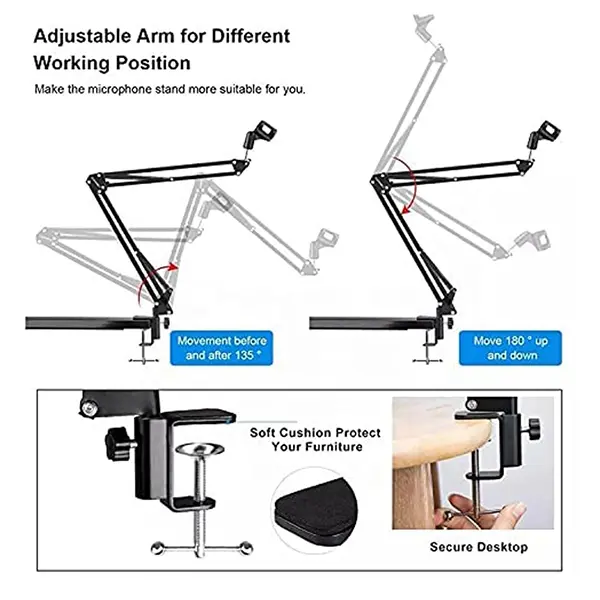 Professional Recording Microphone Stand NB35 - ido.lk
