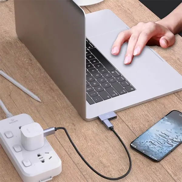 1 to 2 Type-C Splitter USB C Male to Dual USB C Female - ido.lk